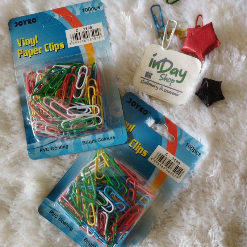 Joyko Color Paper Clips | INDAY SHOP | Shopee Philippines