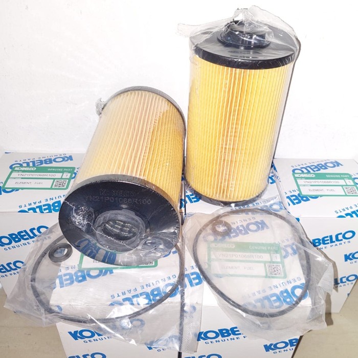 Tkmj Solar Filter YN21P01068R100 Filter Element Kobelco SK200-8 Racor68R100 | Shopee Philippines