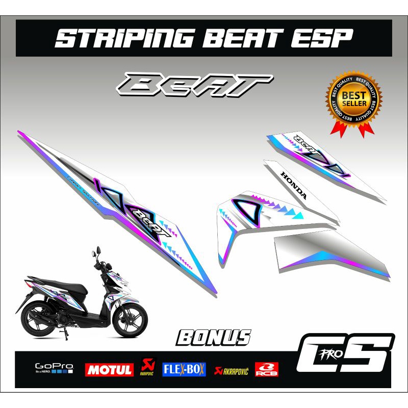 Striping BEAT STREET/ESP/DIGITAL/ECO/FI NEW 2016 2019/STOCK DECALS ...