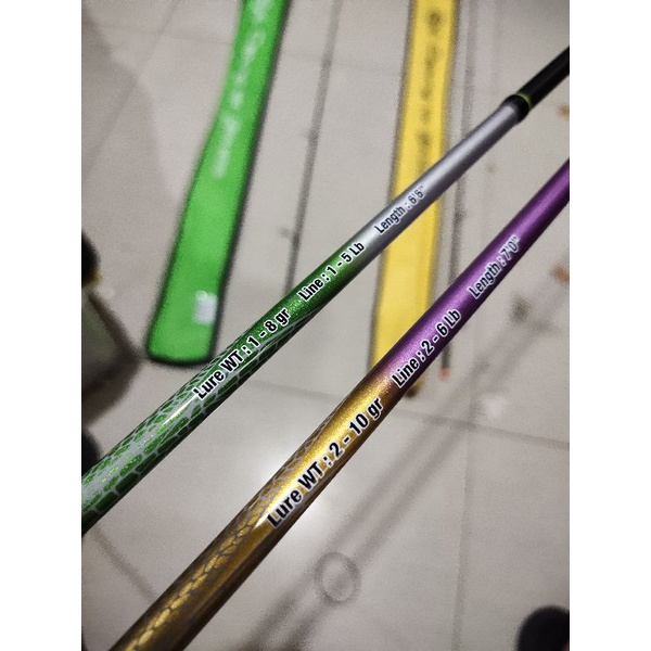 Relix nusantara Dragonfly Fishing Rod type penta series 622 662 or 702 ...