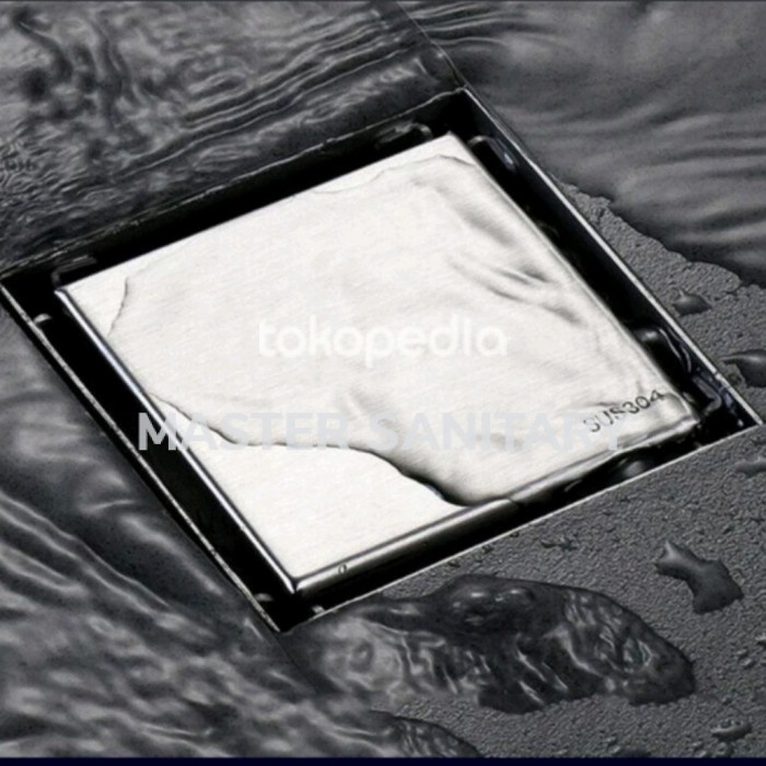 Smart Floor Drain Tile Insert Stainless Sus 304 Anti-Flood Anti-Odor ...