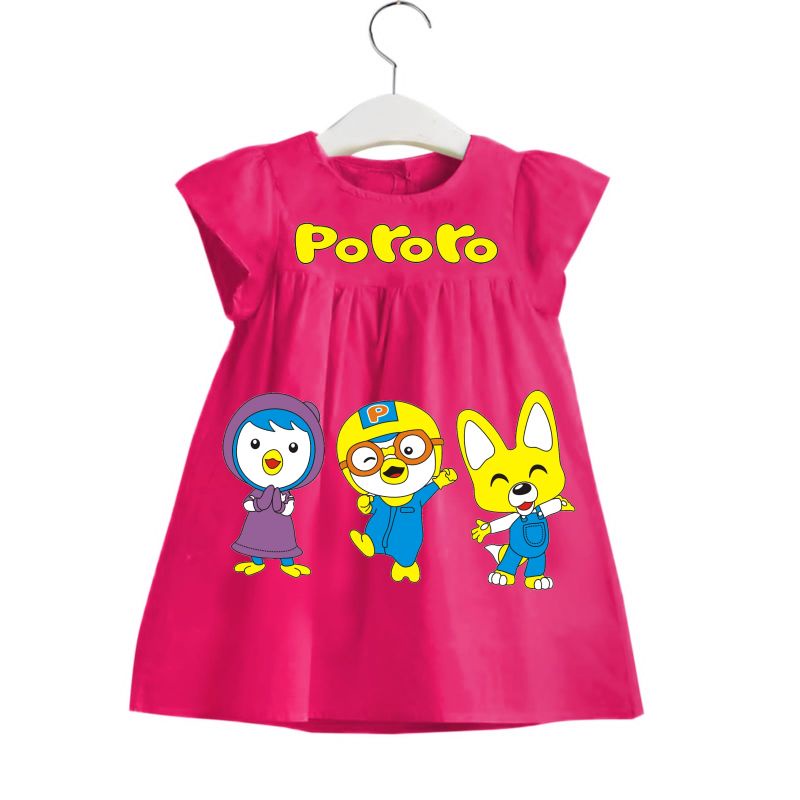Pororo Dress Girls 1-3 Years (196) | Shopee Philippines