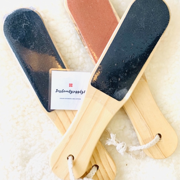 [PRODUCT CODE VG08D622] CALLUS SHAVE / Large Wooden Wood Foot / File ...