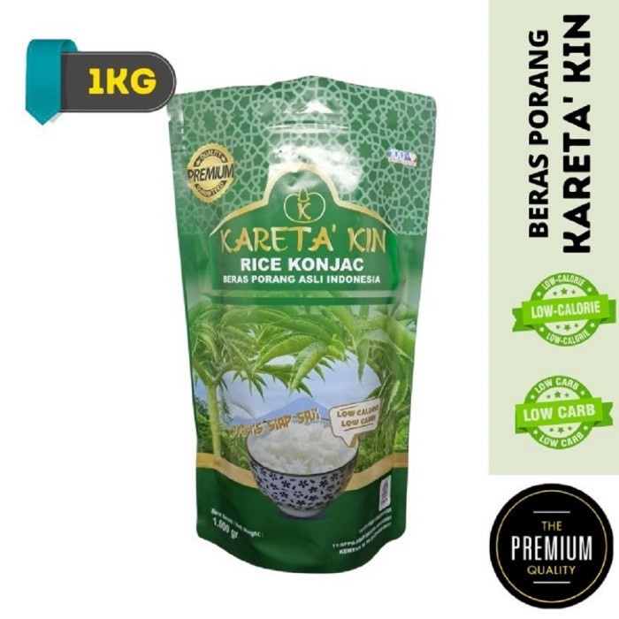 Shirataki Rice Rice Konjac Kareta Kin Quality 1kg | Shopee Philippines