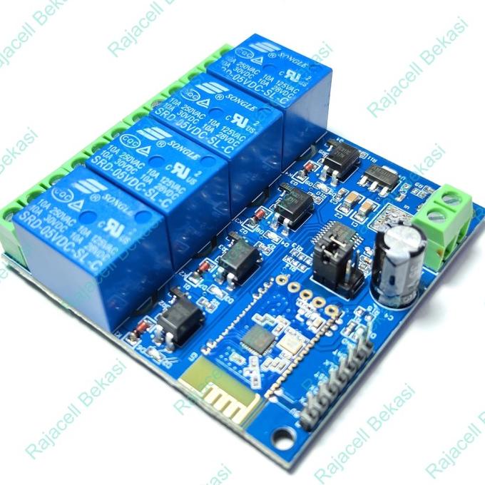 Bluetooth Relay Module 4-Channel 5V 12V Control Switch via Bluetooth | Shopee Philippines