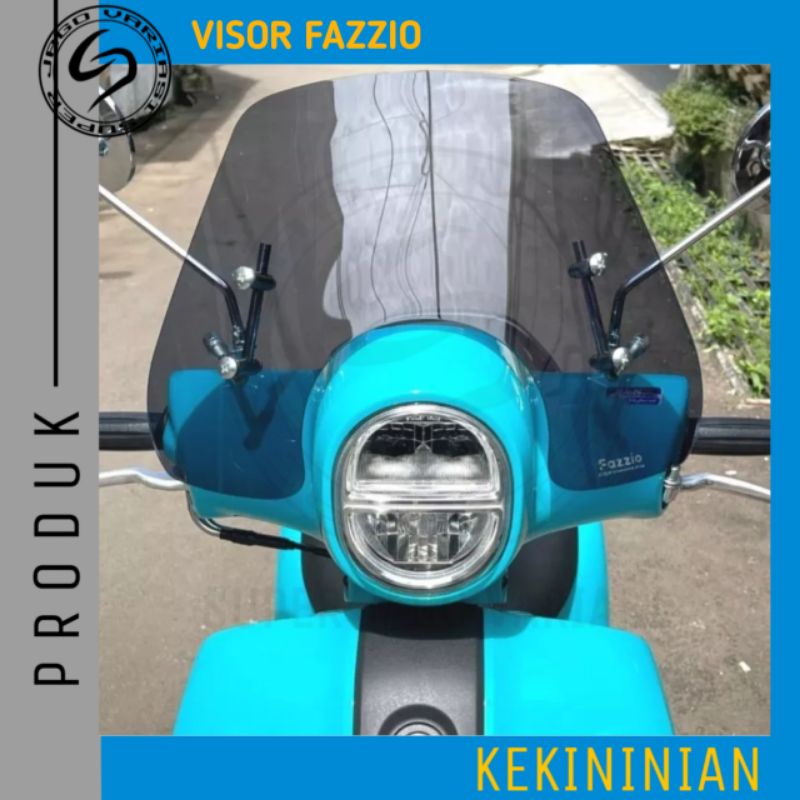 Fazzio Windshield Visor 3mm Thick Complete Full Bracket | Windshield ...