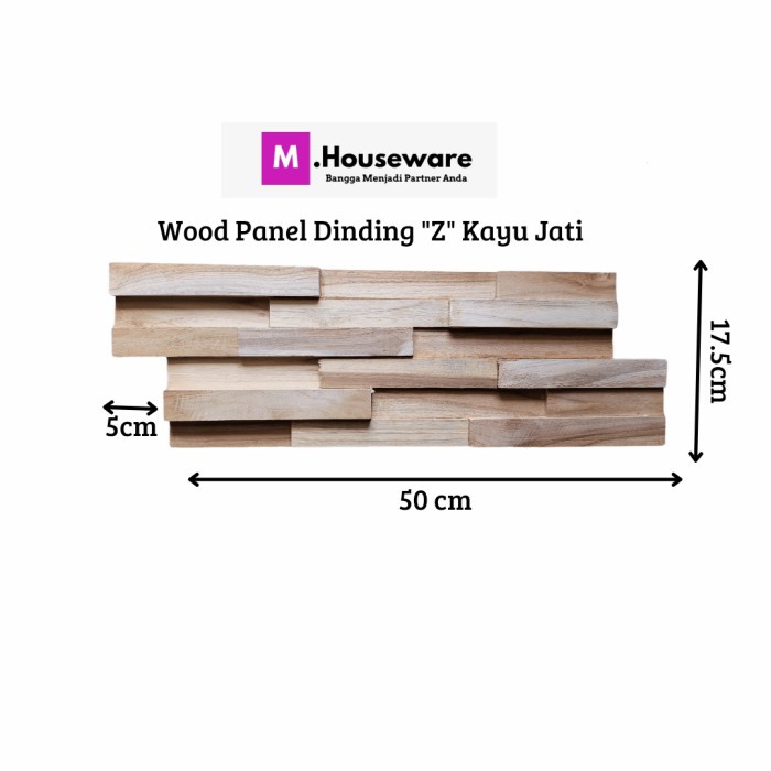 KAYU Best NEW Premium Teak Wood Wall Panels "Z" 3D/Wood Panel wallpanel ...