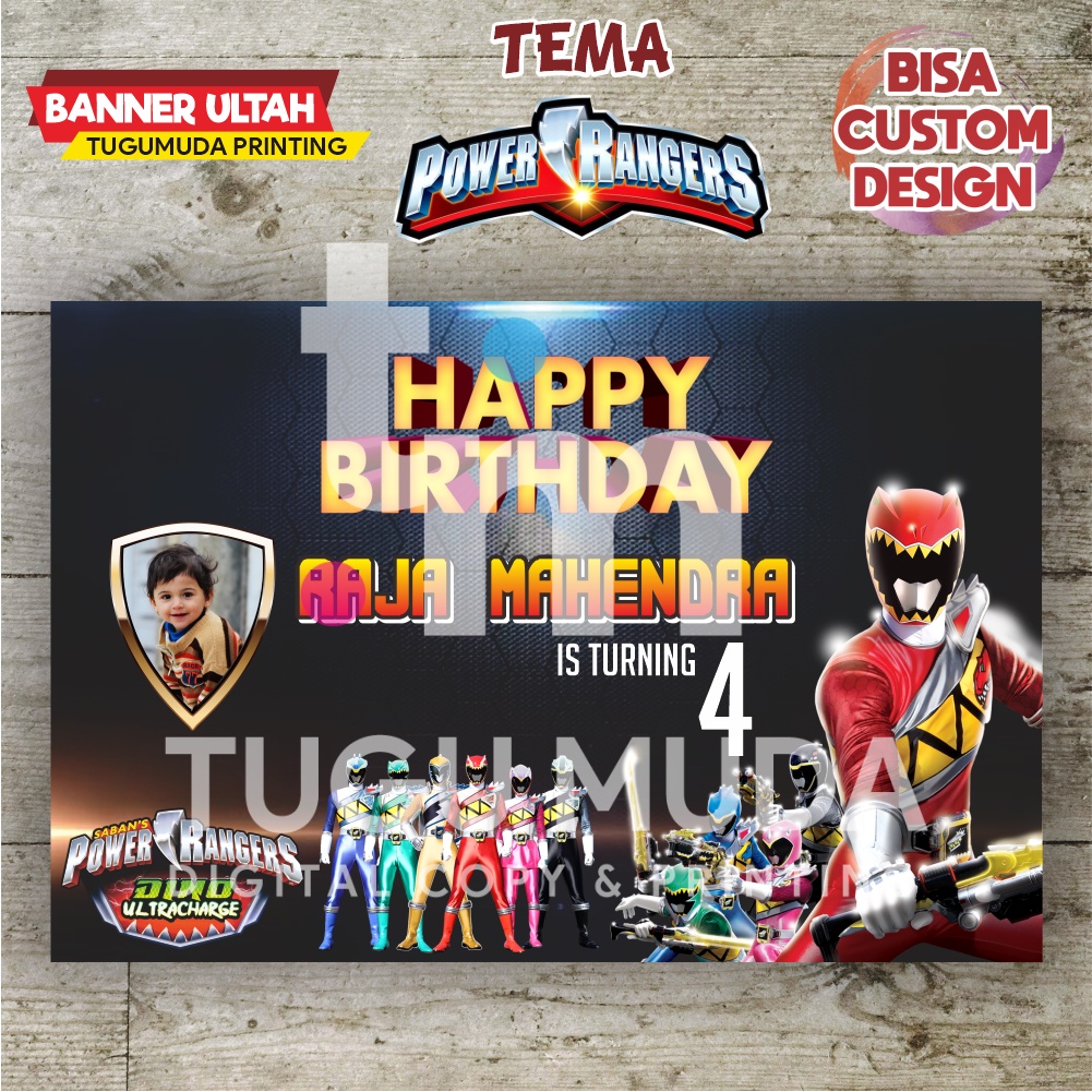 Print Banner|Backdrop|Children's Birthday Banner/Birthday Banner-RED ...