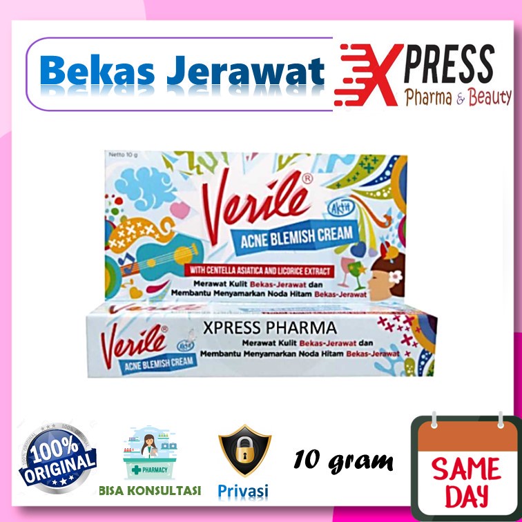 Xpress Verile Acne Blemish Cream Veril - Care And Disguise blemis Acne ...