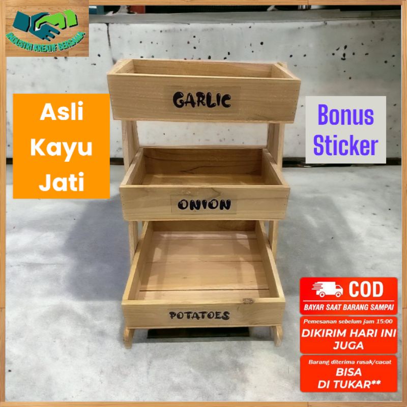 Onion Rack / Spice Rack / 3 Layer Egg Rack | Shopee Philippines