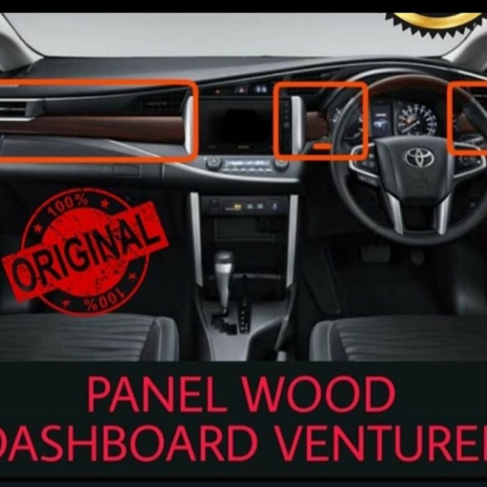 Innova reborn VENTURER Front Dashboard Wood Panel | Shopee Philippines