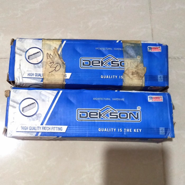 Dekson Patch Fitting Pt30 (Original Damaged Cardboard) | Shopee Philippines