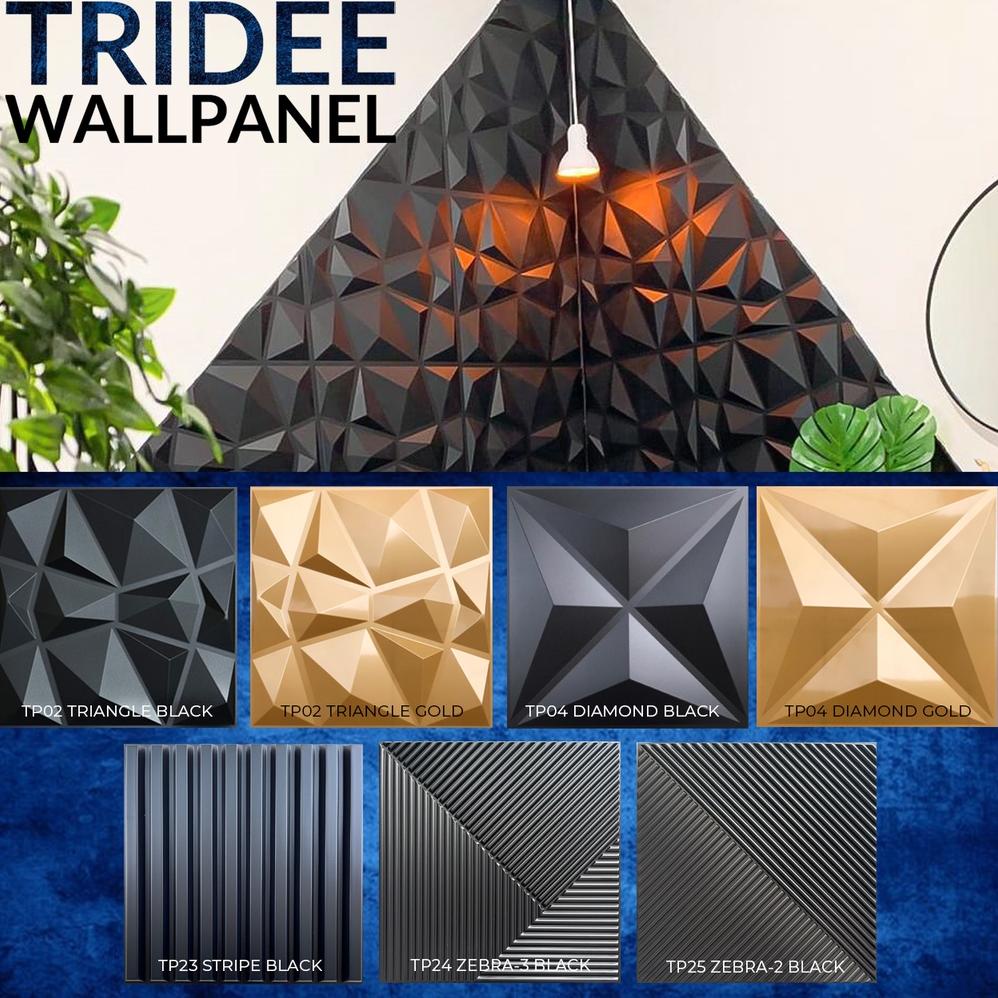 Popular Tridee Wallpanel Triangle Diamond | Wall Decoration Wallpaper ...