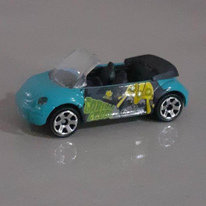 Diecast Matchbox VW Concept Beetle Convertible Gorilla Grodd Coca Cola ...
