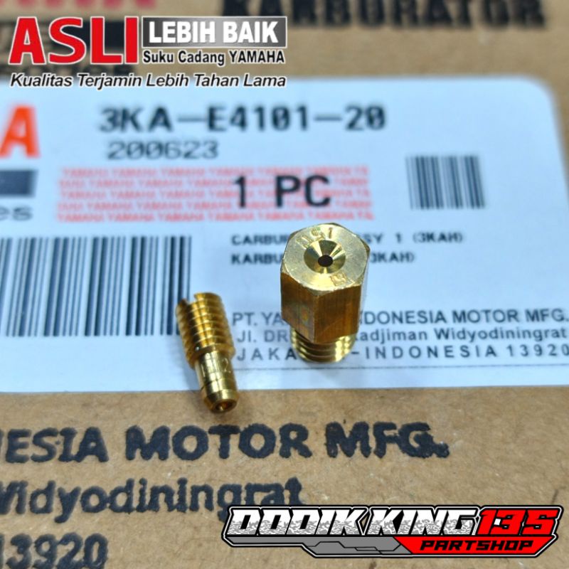 Pilot JET MAIN JET PJ MJ CARBUREATOR RX KING ORIGINAL YAMAHA GENUINE PART! | Shopee Philippines