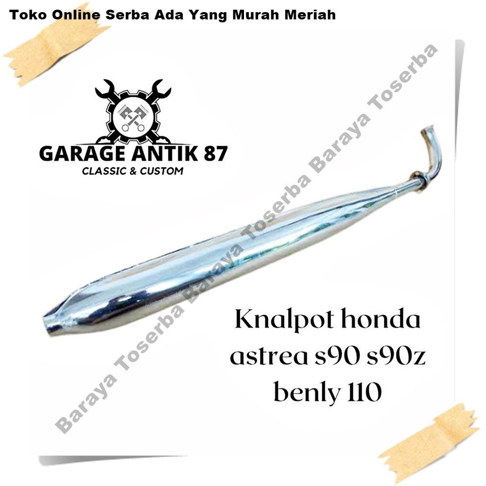 Standard model exhaust for honda s90, s90z Old Vintage | Shopee Philippines