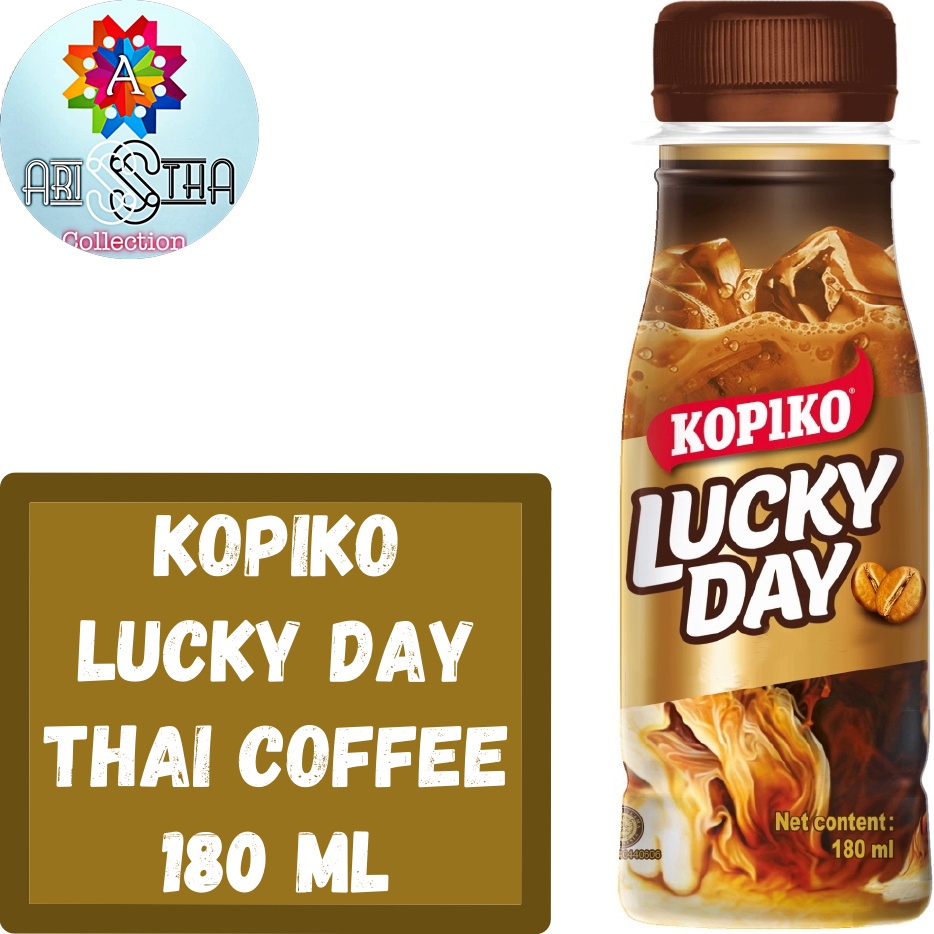 Kopiko Lucky Thai CoffeeDAY 180 ML | Shopee Philippines