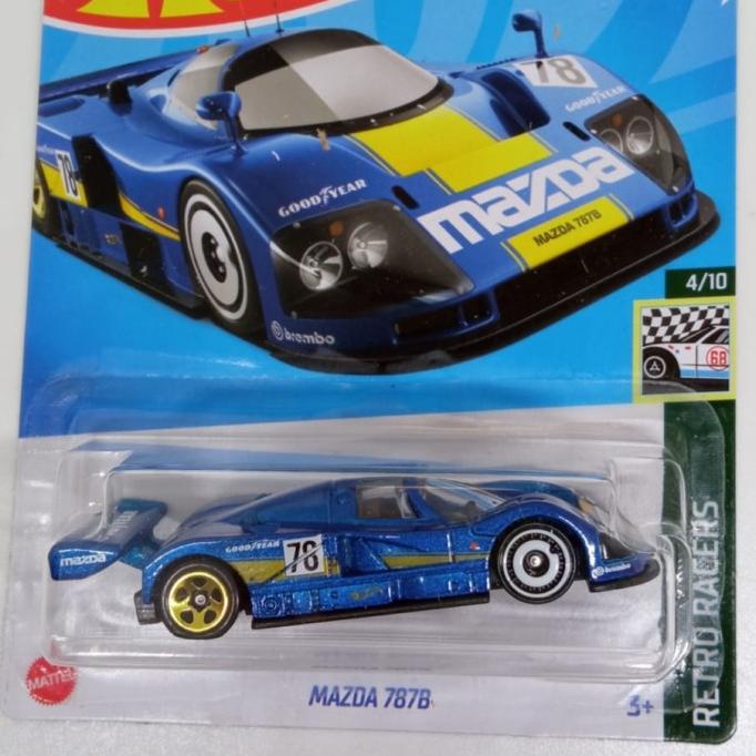 Hot Wheels Mazda 787B Diecast Retro Racers Original Mattel | Shopee ...