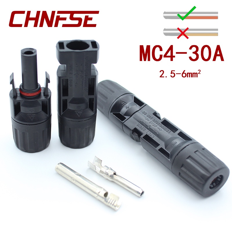 IP67 Waterproof MC4 Connector Plug Solar Panel Connector Photovoltaic ...