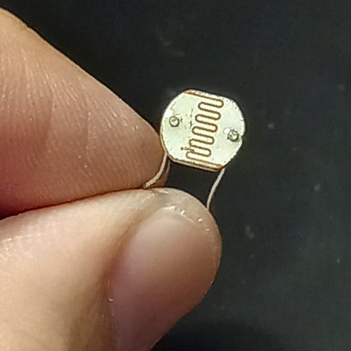 CAHAYA Ldr Light Dependent Photoresistor Light Sensor Resistor 6mm ...