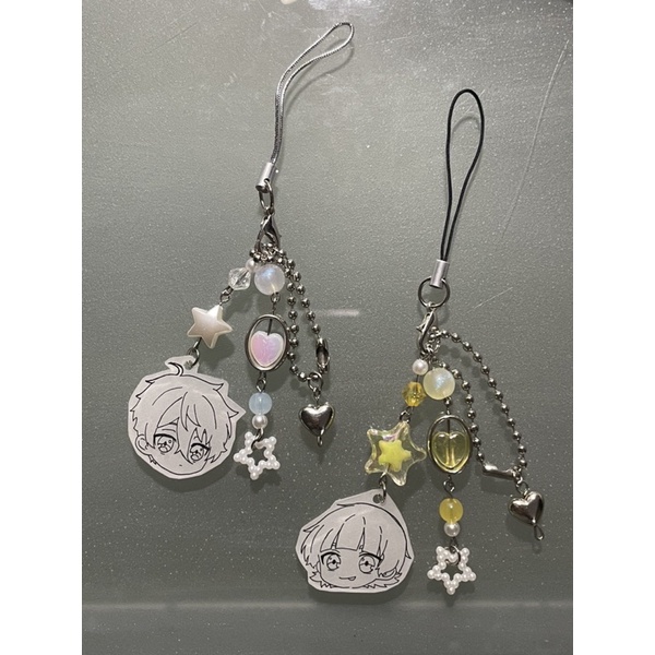 [Rukkimoon] Blue Lock Phone Strap | Charm charm | Keychain | Keyring ...