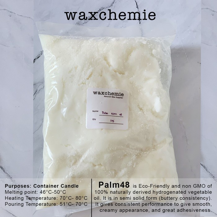LILIN Palm Wax 48/Palm Wax 5Kg | Shopee Philippines