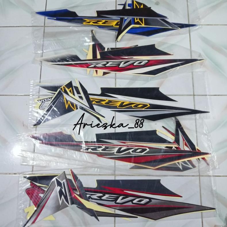 The Cheapest Sticker Lis Striping Honda Revo 2008r Cw | Revo Motorcycle ...