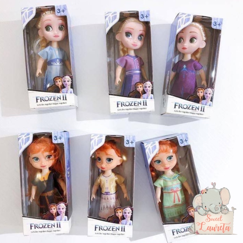 Mini Frozen Dolls (6pcs) | Shopee Philippines