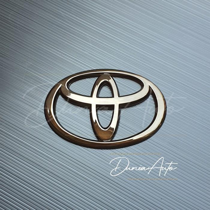 Toyota Innova Zenix 2022 Black Chrome Logo Emblem - Up REAR | Shopee ...