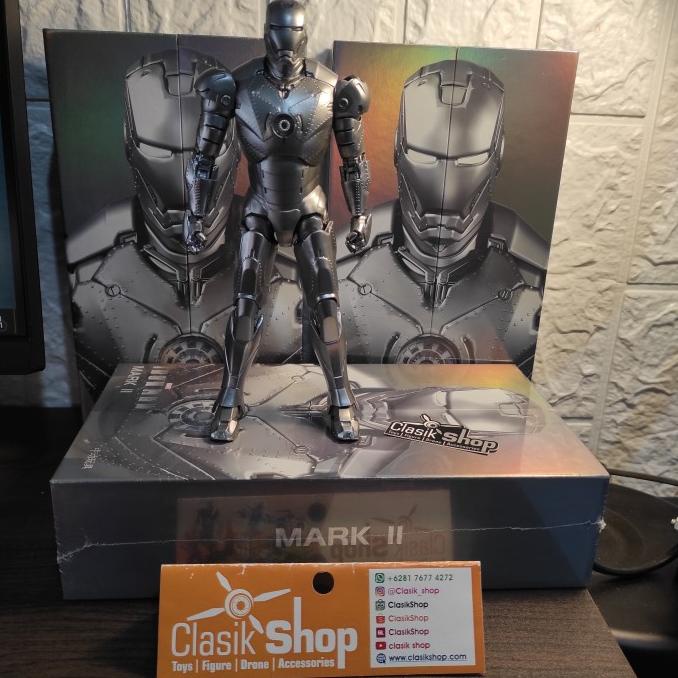 Iron MAN mark II mark 2 mk2 ORIGINAL zd toys SILVER | Shopee Philippines
