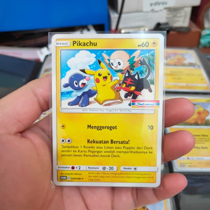 Pikachu Indomaret Pokemon Tcg Indonesia Limited Edition | Shopee Philippines