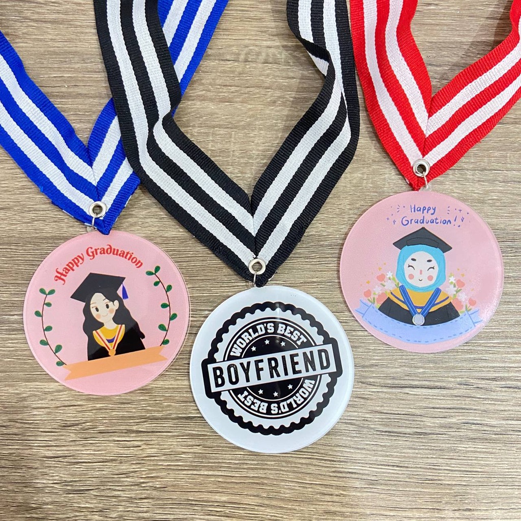 Custom Acrylic Medal/Acrylic Print Medal/Graduation Trophy/Award Medal ...