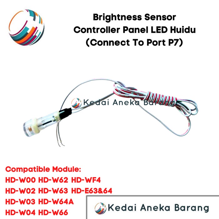 CAHAYA Light Brightness LED Panel Sensor Running Text Controller Light ...