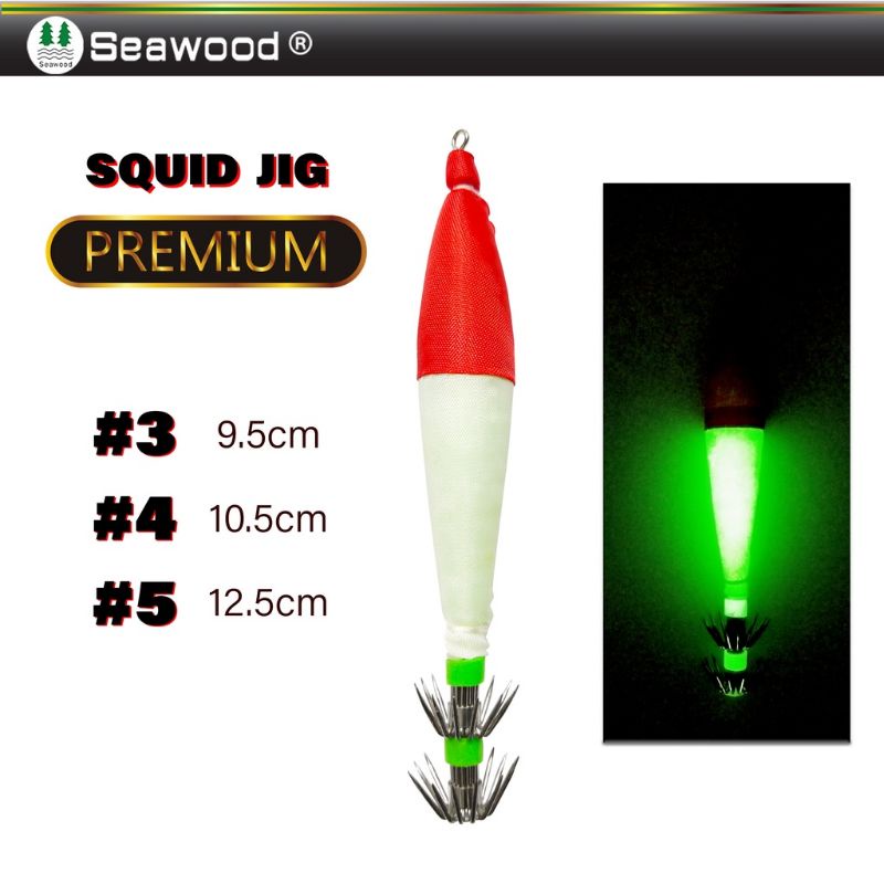 Apollo Squid Fishing Rod Premium Seawood Squid Jig - Apollo Original ...