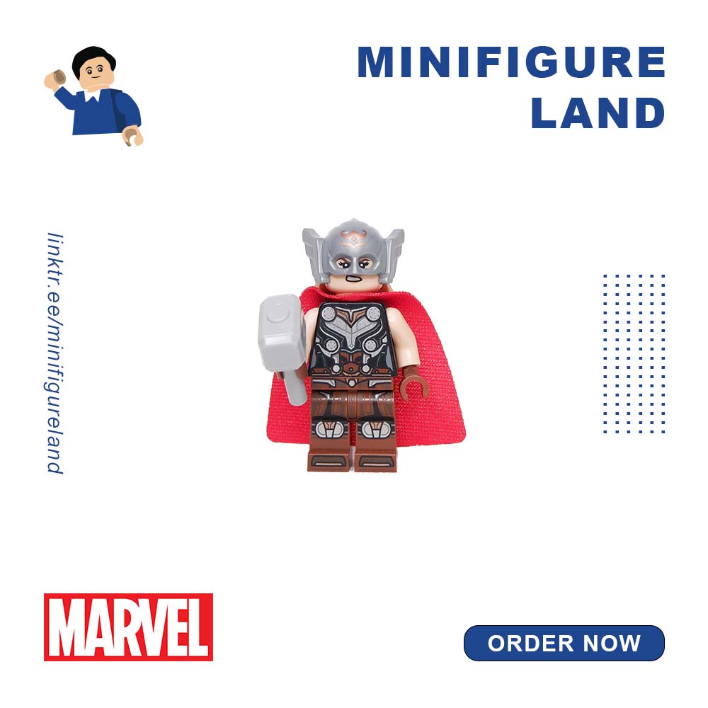 Lego Marvel - Mighty Thor (Jane Foster) | Shopee Philippines