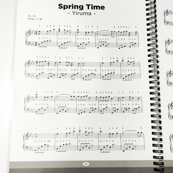 Yiruma SPECIAL EDITION PIANO SONGS Book With Beam Notes With The Latest ...