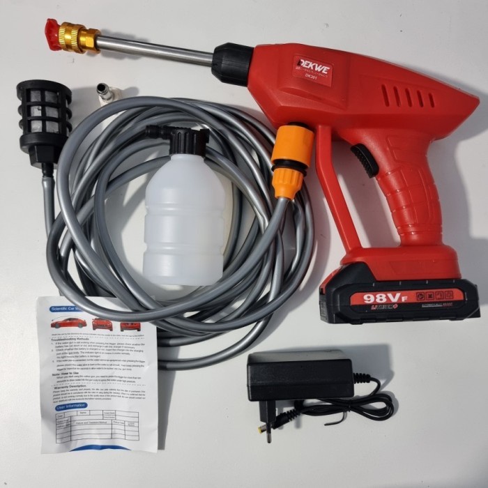 Dk301 Jet Cleaner Cordless 98V 2 Batteries | Shopee Philippines
