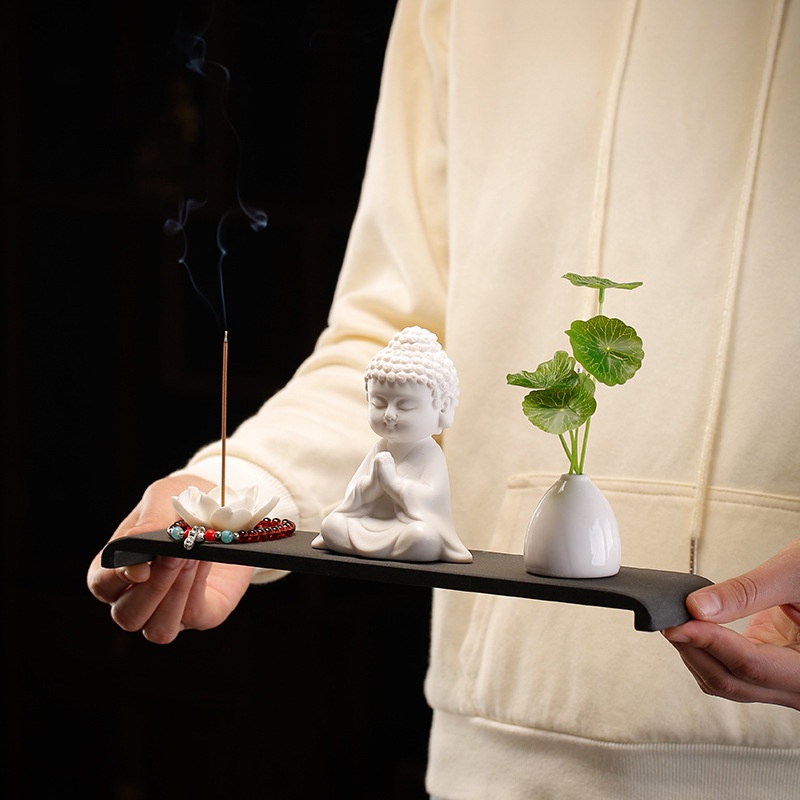 Home Decor Figurines Office Desk Statues Sculptures Center Table ...