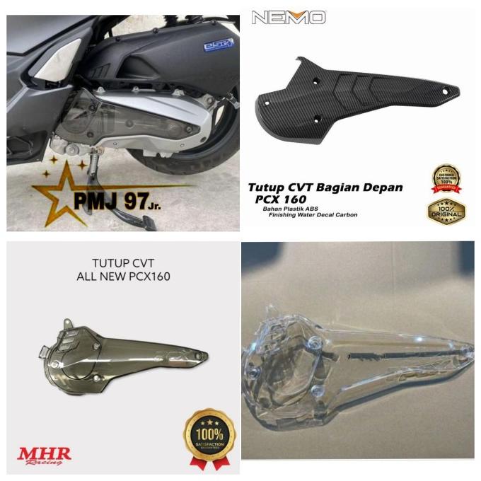 Cvt Pcx 160 Adv 160 Mica Mica Cover Transparent Smoke Carbon | Shopee ...