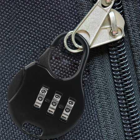 Manlo Suitcase Padlock 3 Digit Number Suitcase Password Safety Lock ...