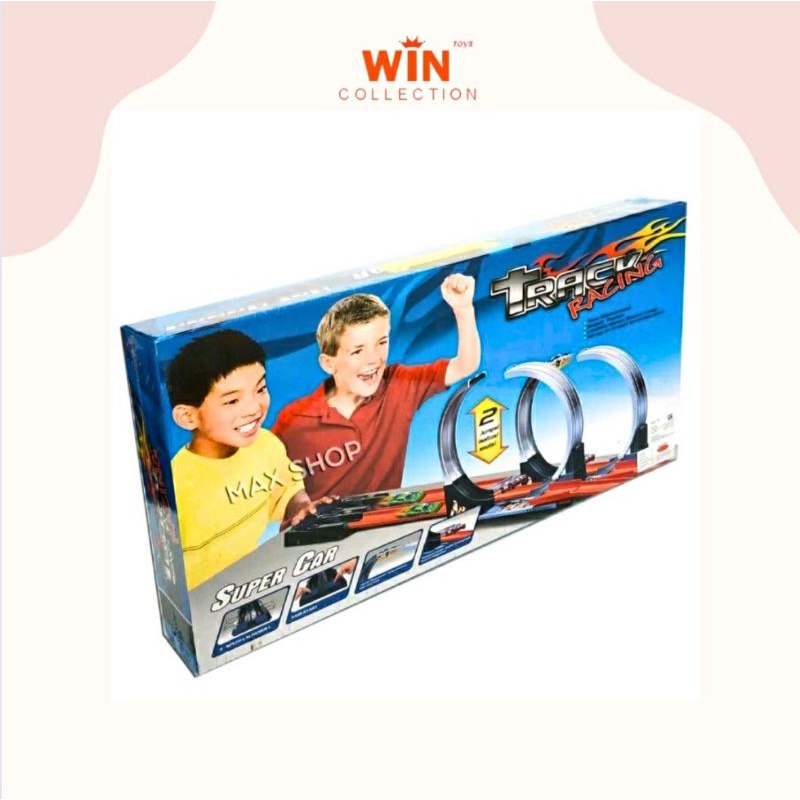 Racing Track Toy 2 Tracks Diecast Racing Tracks for toy cars/hot wheels ...