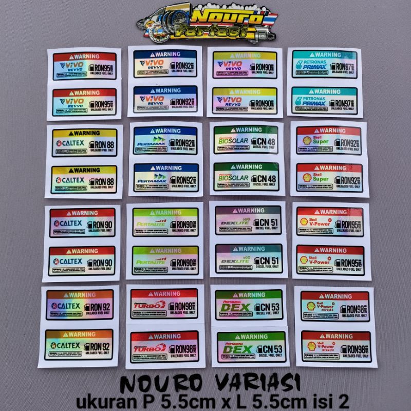 Unleaded fuel only Pertamax Pertamini dexlite bio solar hologram ...