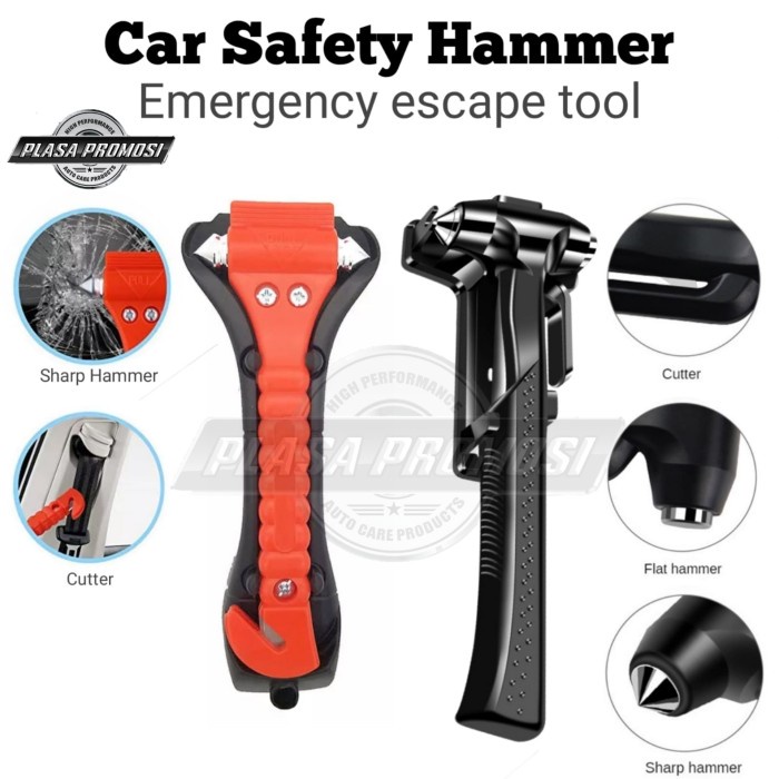 Emergency Glass Breaker / Window Glass Breaker Hammer / 2In1 Hammer ...