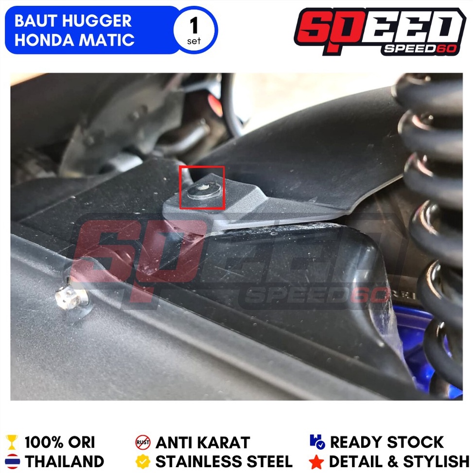 Get Probolt Probolt Bolt Hugger Fender Filter Honda Vario 125 150 PCX ...