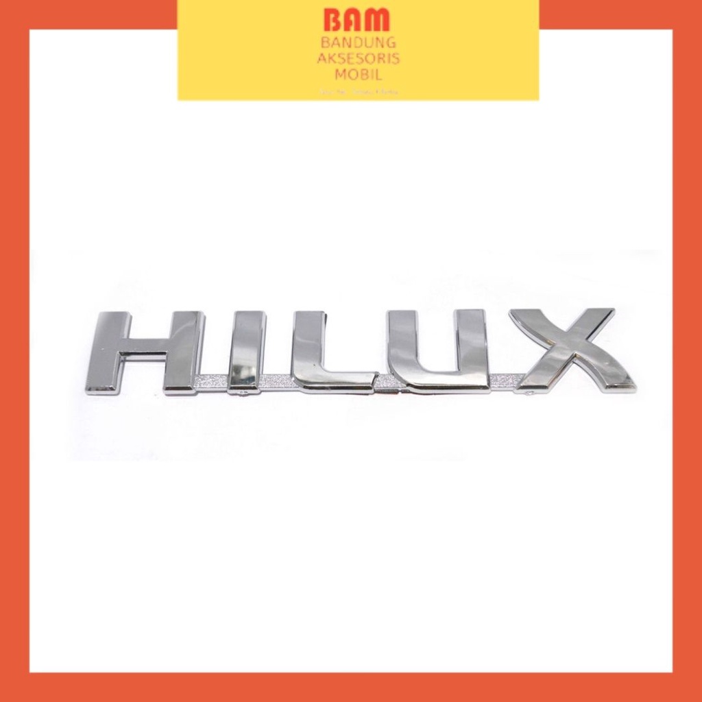 Big Toyota Hilux Car Writing Emblem | Shopee Philippines