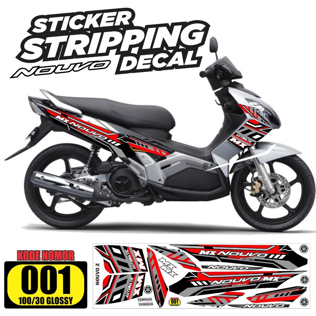 Yamaha Nouvo MX Motorcycle striping/Yamaha Nouvo MX Variation/Yamaha ...