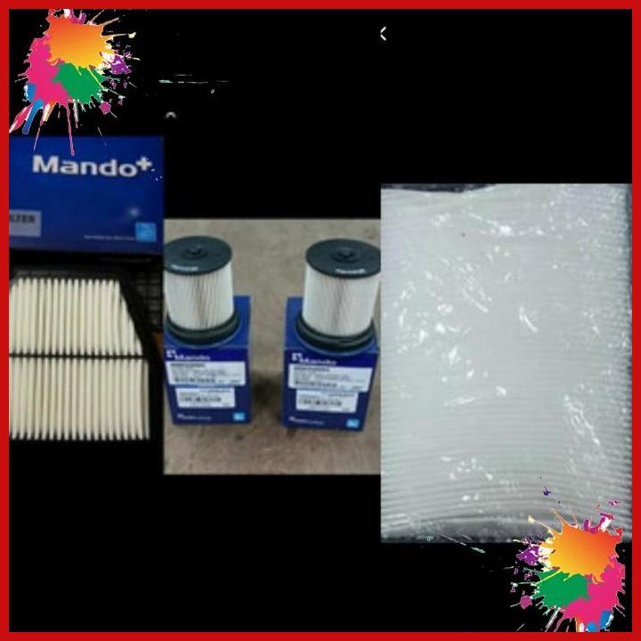 Air filter Package 2 Pcs solar ac cabin captiva facelift 1c140 mando ...