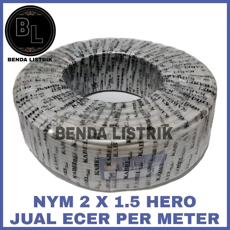 Hero 2x1.5mm Electrical Cable - 2x1.5mm Hero Copper Cable (Price per ...