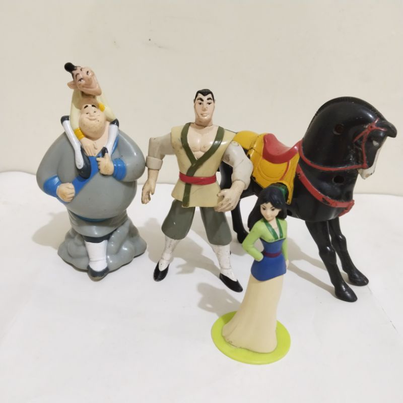 Disney Mulan Figure Set Series (Second/Preloved) | Shopee Philippines