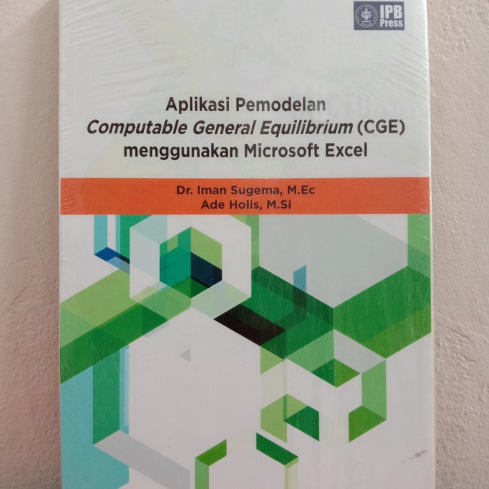 Bso Cge Modeling Application Using Microsoft Excel (Original) | Shopee ...